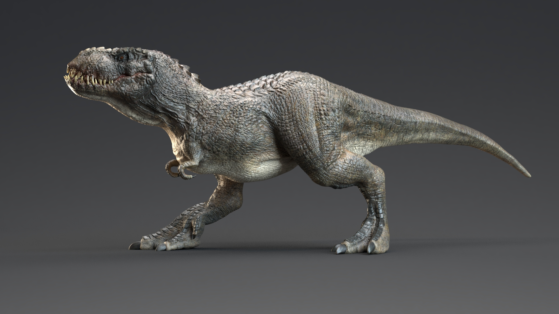 Theropod Rex Model 3D Model - TurboSquid 1814777