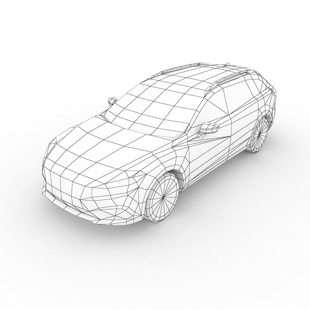 Generic Wagon 3D Model - TurboSquid 1468305