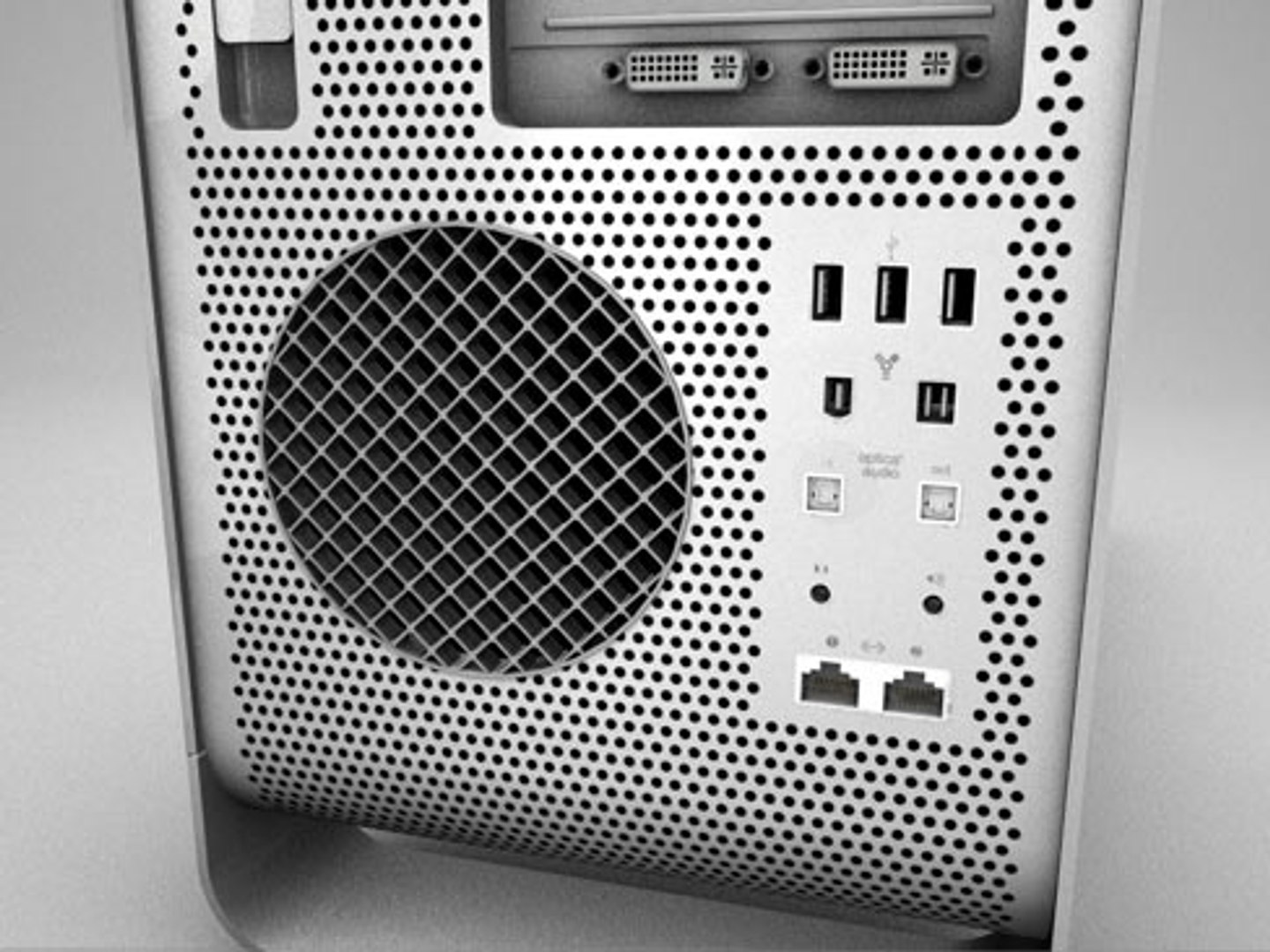 3d Apple Mac Pro Tower Model