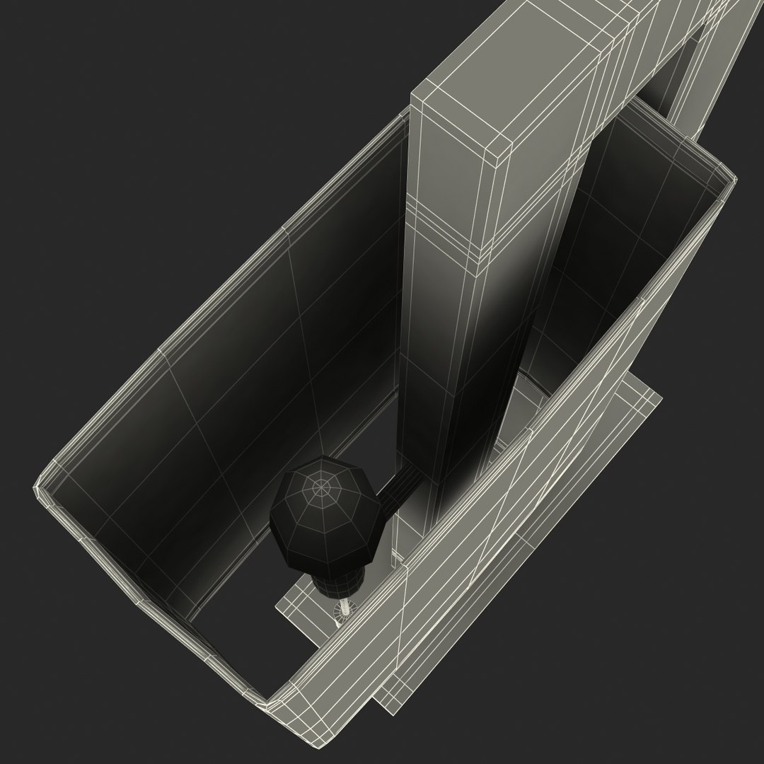 Floating Square Table Lamp 3d Model