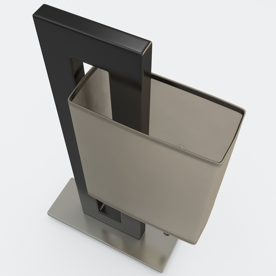 Floating Square Table Lamp 3d Model