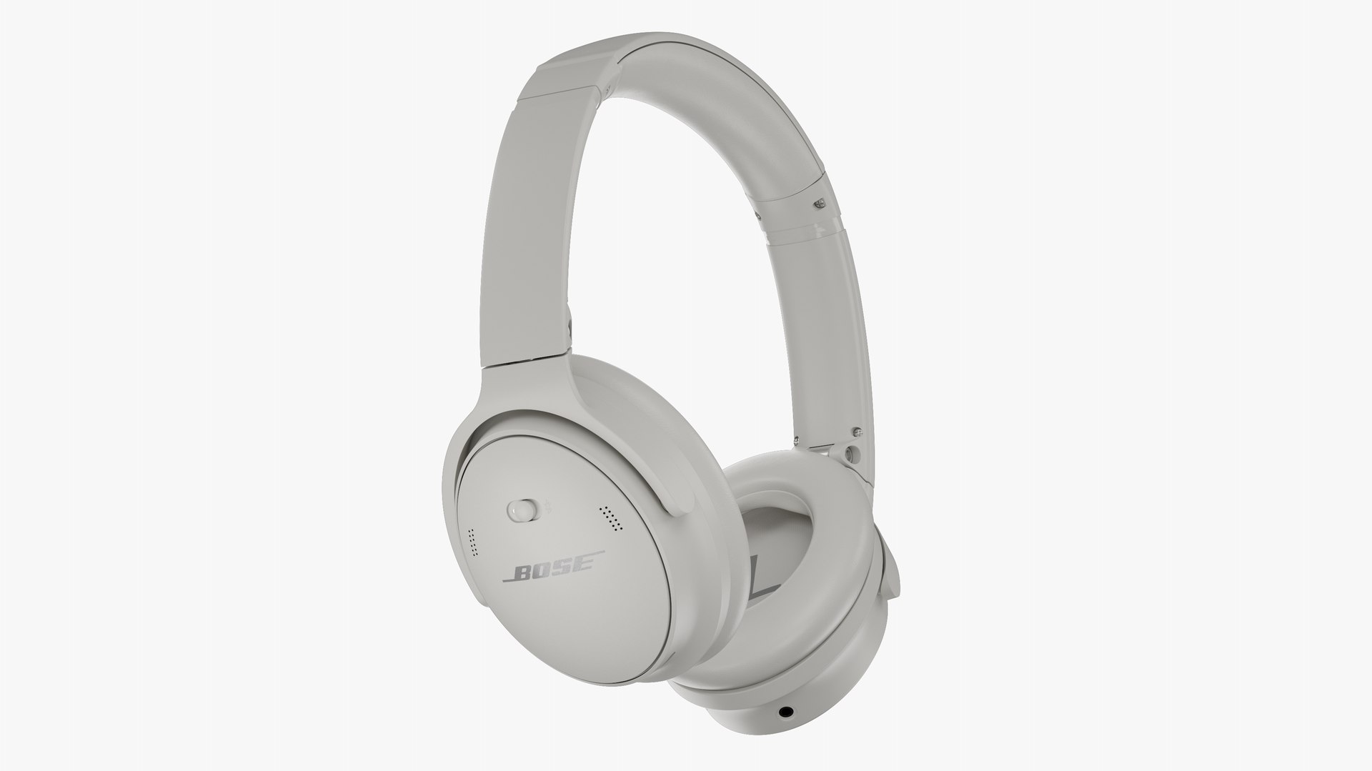Headphone Bose Quiet Comfort 45 Beige 3D - TurboSquid 2018671