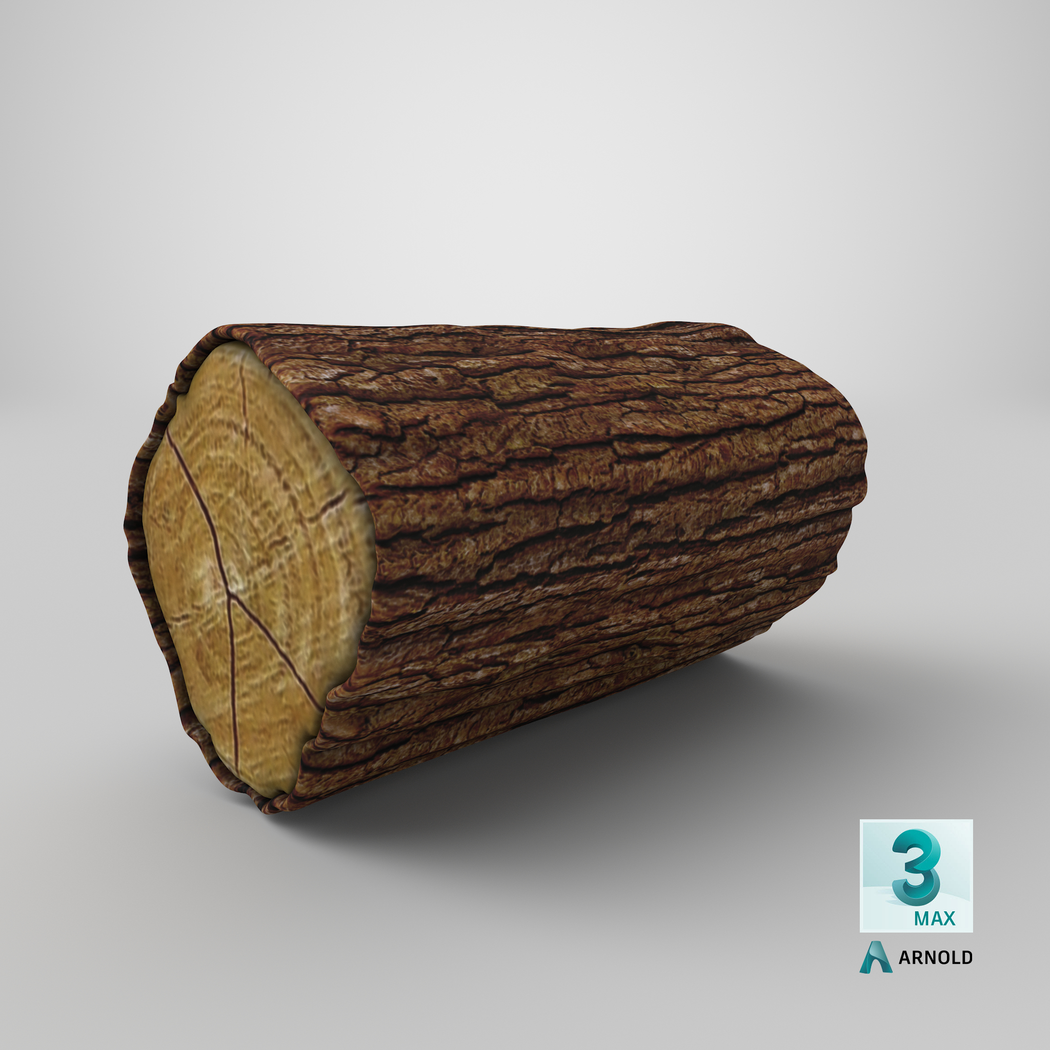3D wooden log 05 - TurboSquid 1569194