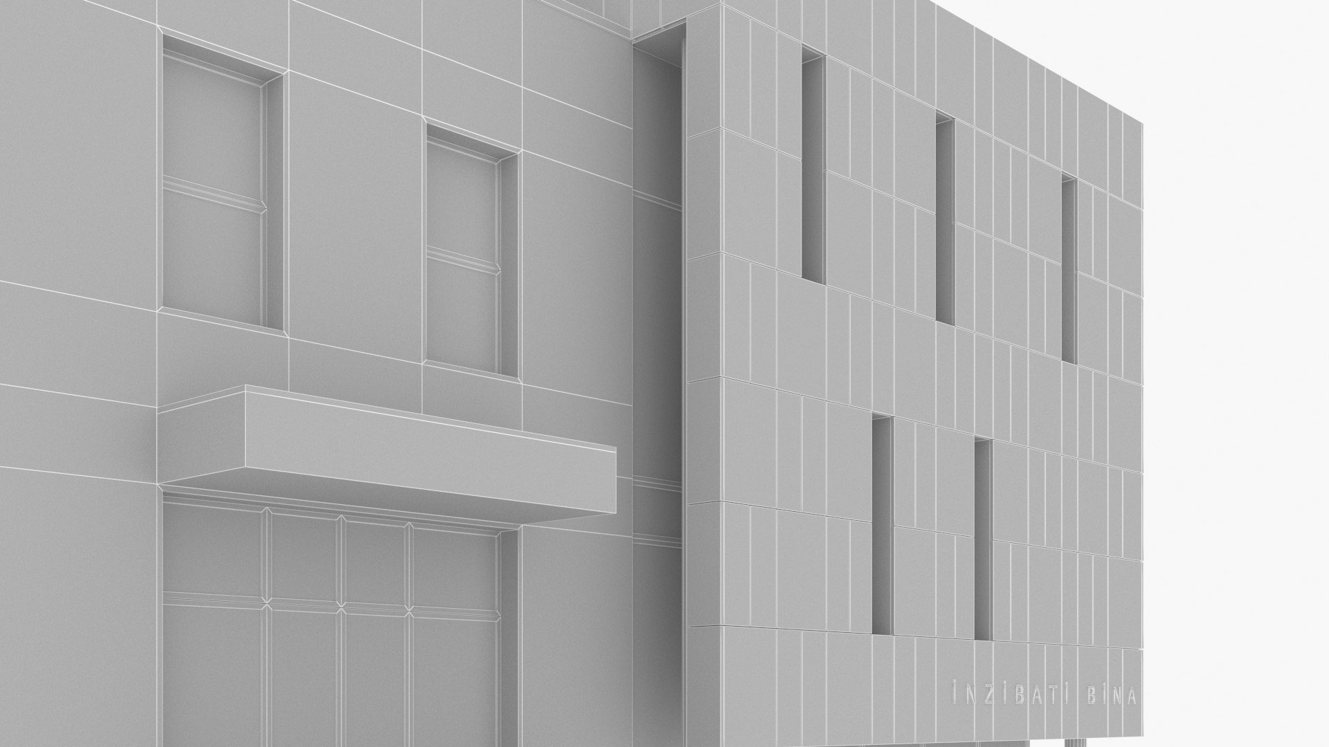 Public Building Model - TurboSquid 2396164