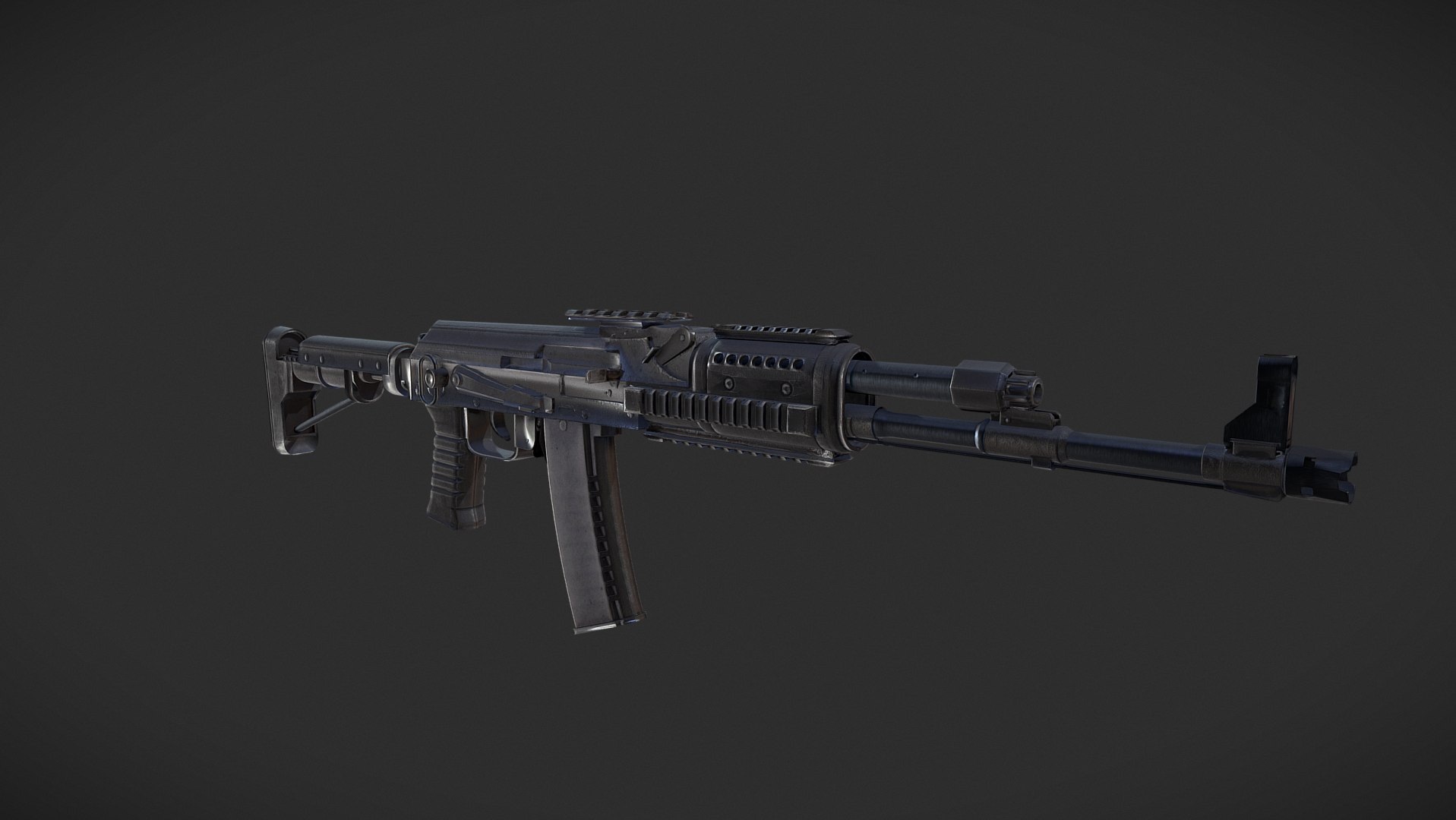 3d Model Combination Ak-337 Aks Modularity