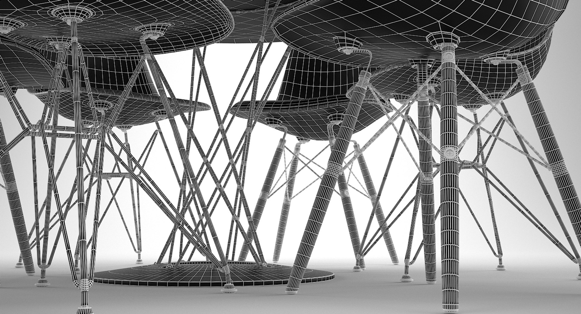 Dining Table Vitra Model - TurboSquid 1298681