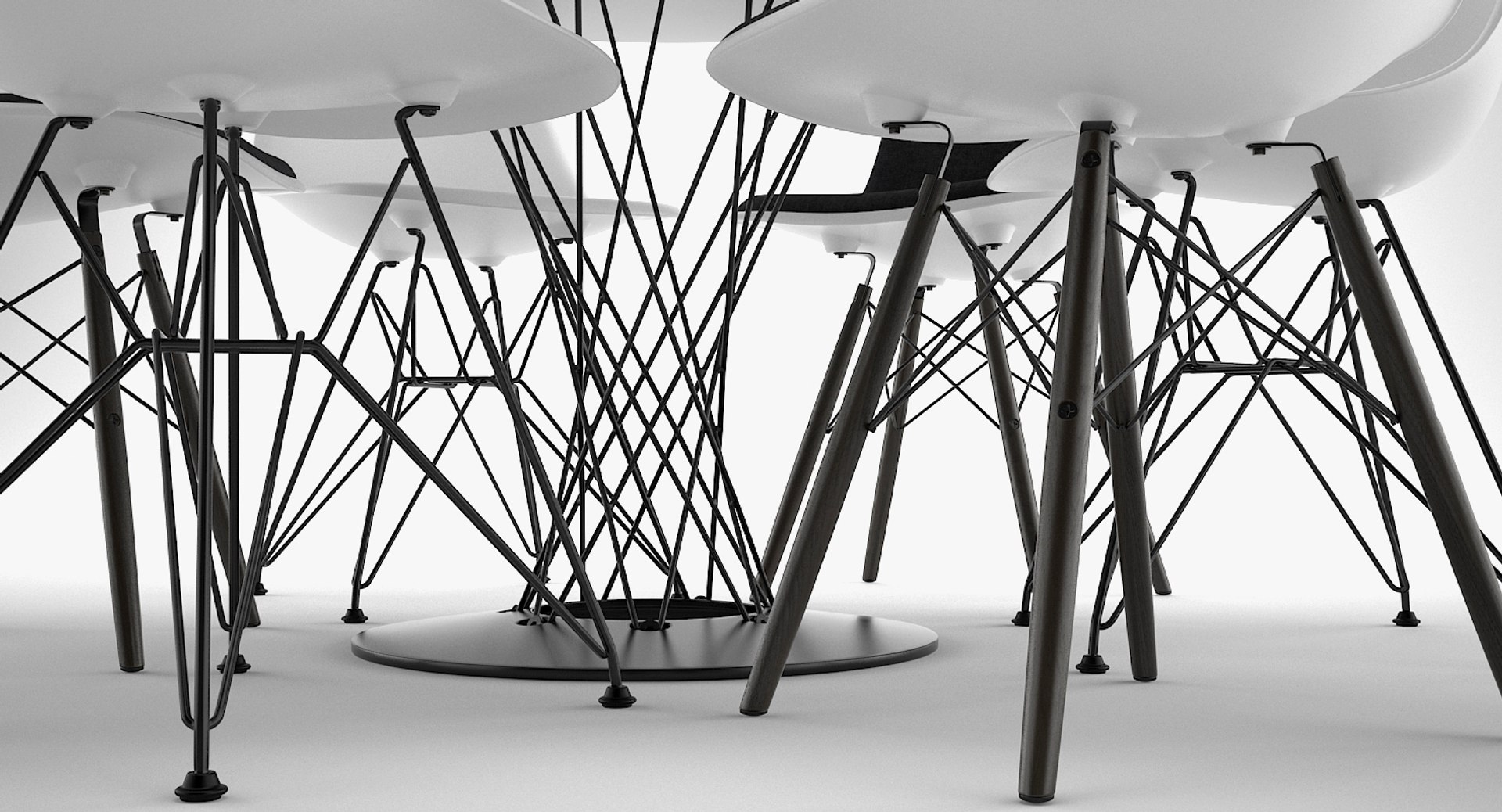 Dining Table Vitra Model - TurboSquid 1298681