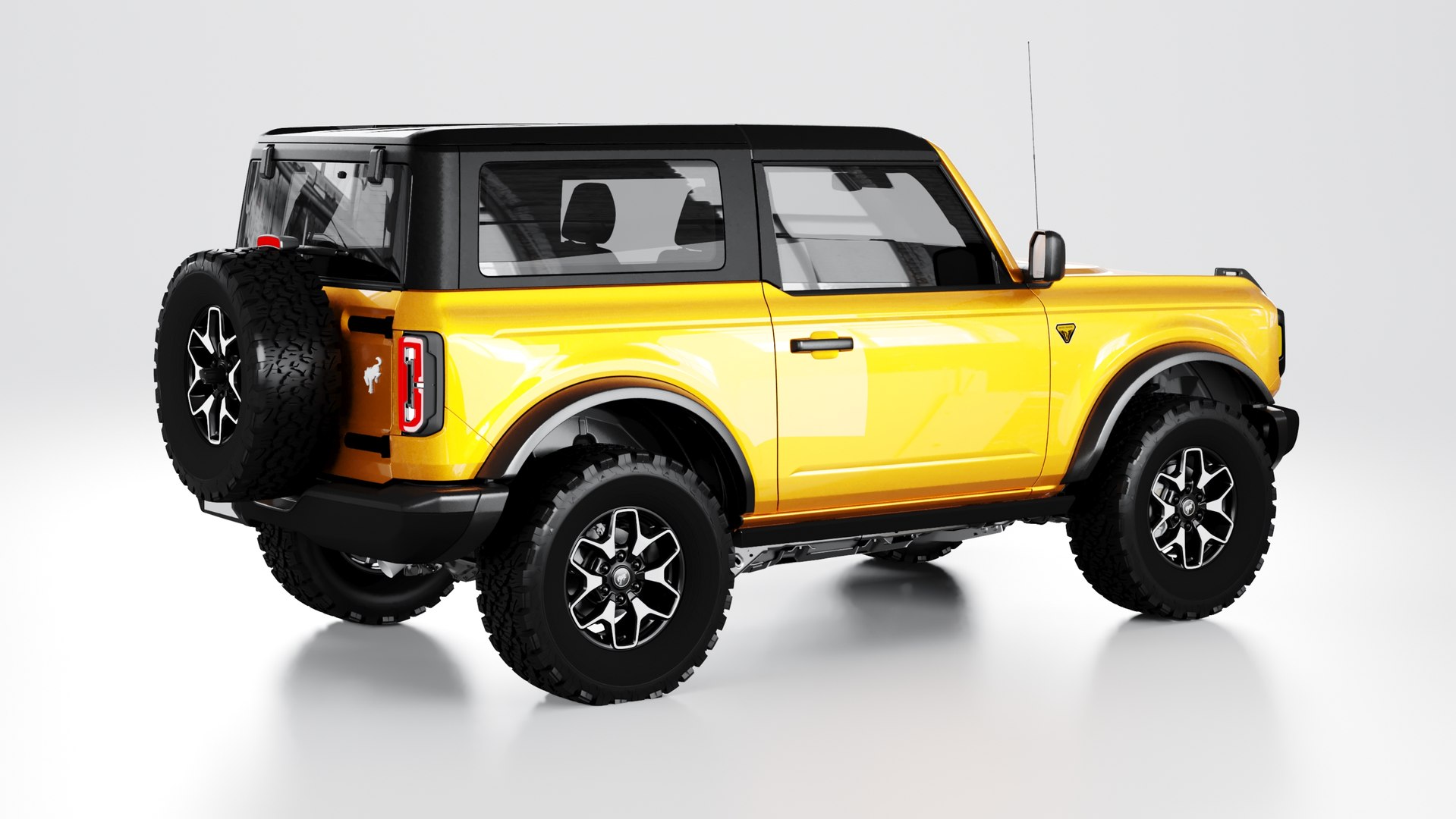 Ford Bronco 3D Model - TurboSquid 1884968