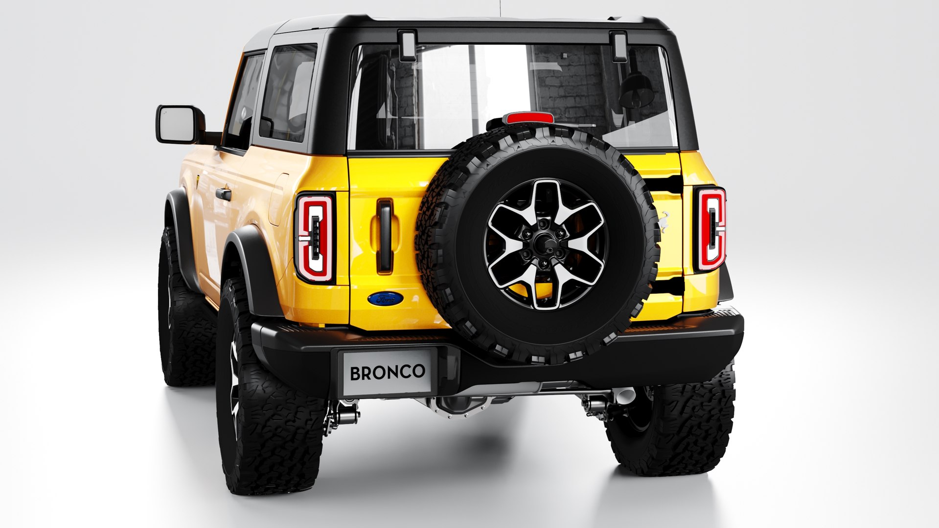 Ford Bronco 3D Model - TurboSquid 1884968