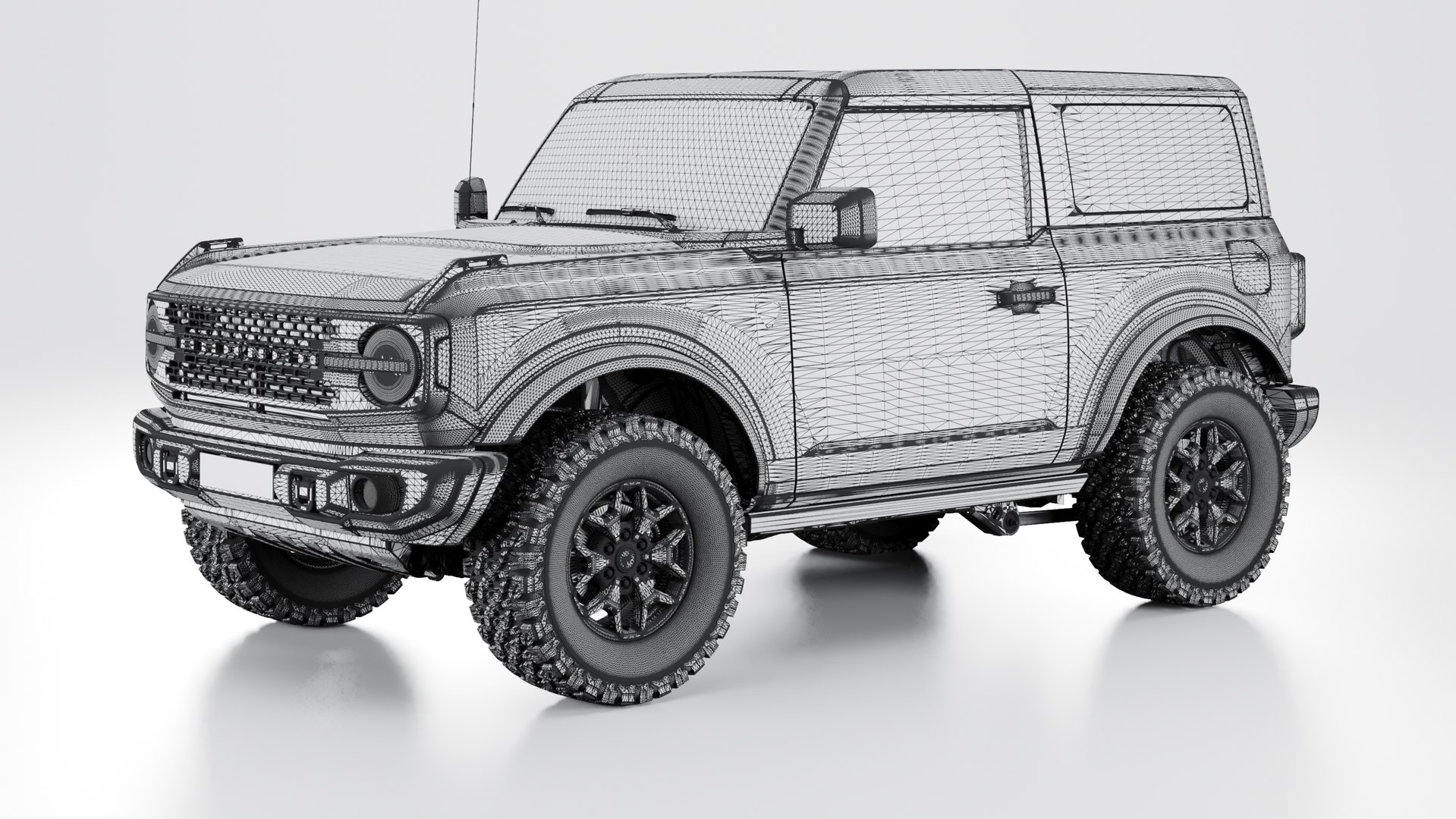 Ford Bronco 3D Model - TurboSquid 1884968