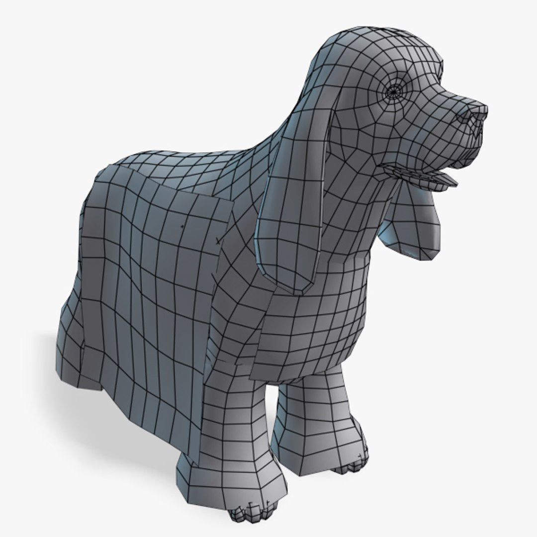 Model S Dog Cocker Spaniel