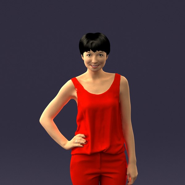 Scanned realistic human model - TurboSquid 1640561