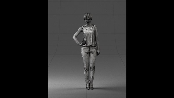 Scanned realistic human model - TurboSquid 1640561