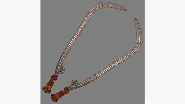 Mambele Sickle Sword Variation A 3D 모델 - TurboSquid 1909350