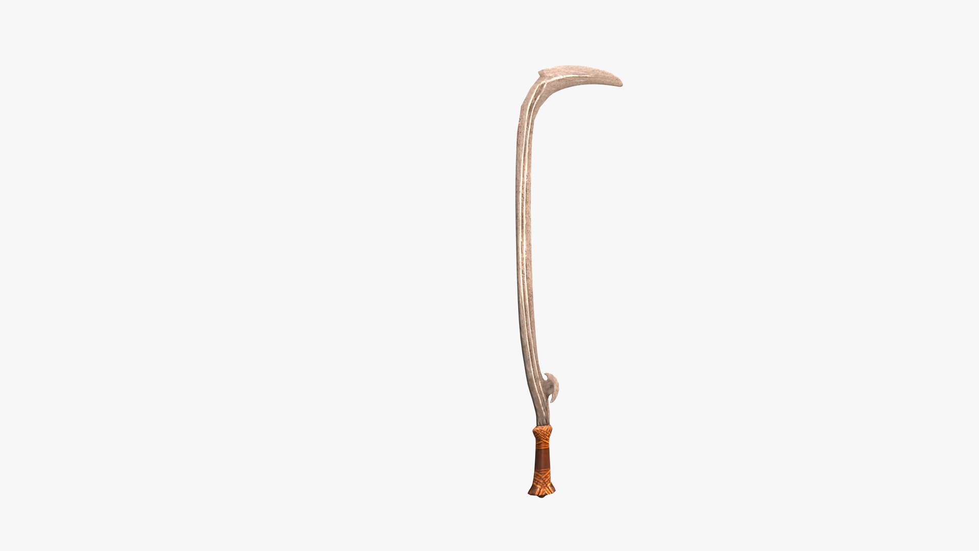 Mambele Sickle Sword Variation A 3D Model - TurboSquid 1909350