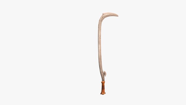 Mambele Sickle Sword Variation A 3D model - TurboSquid 1909350
