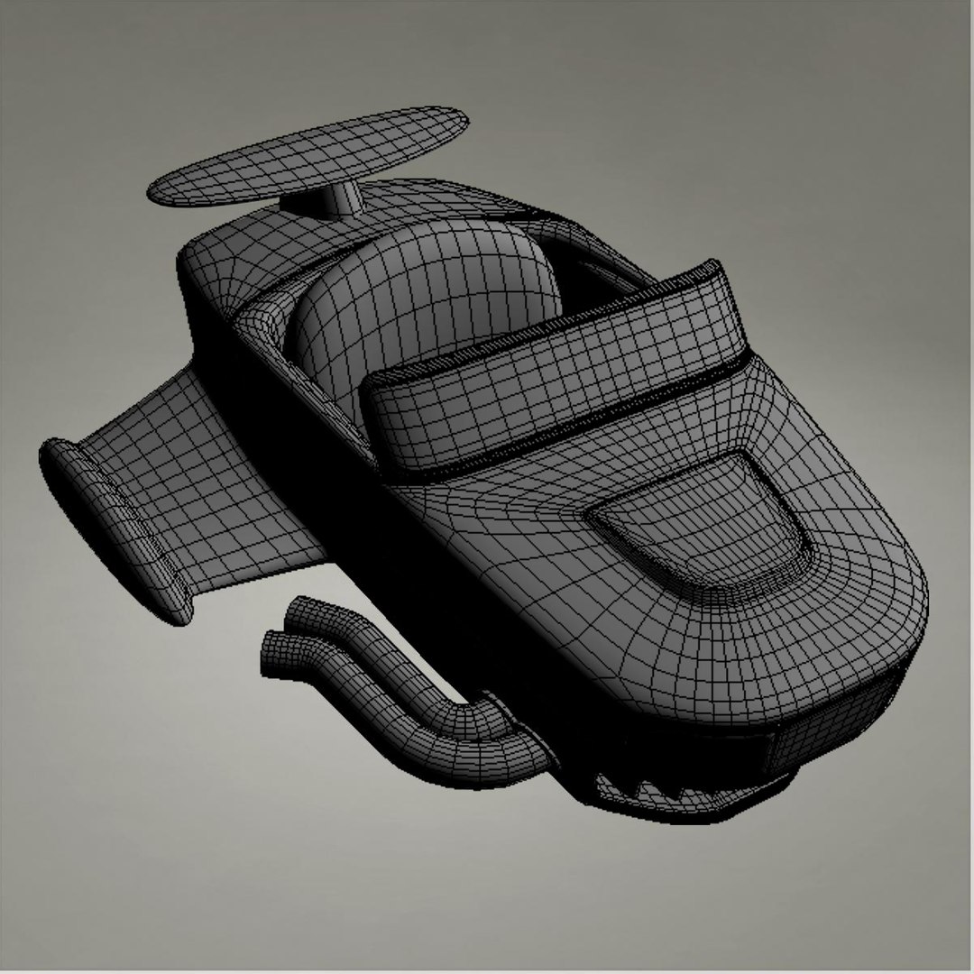 3d 3ds Aircraft Space