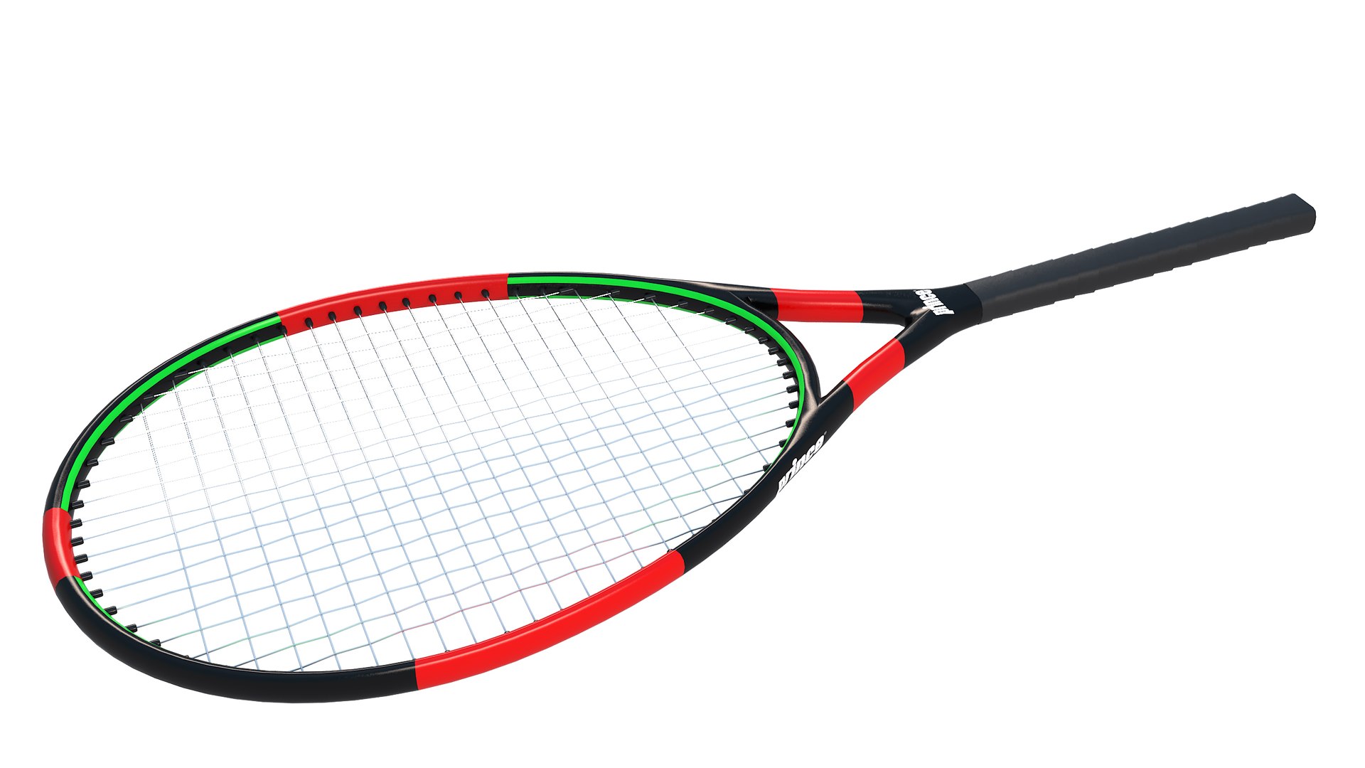 3D tennis court racket model - TurboSquid 1645862