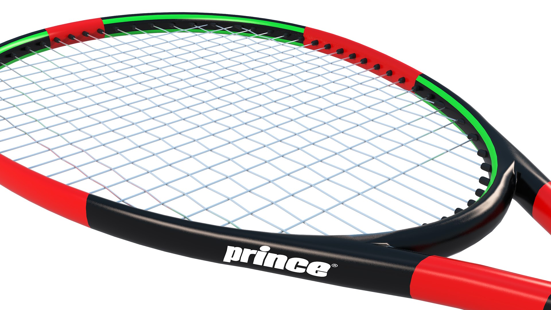 3D tennis court racket model - TurboSquid 1645862