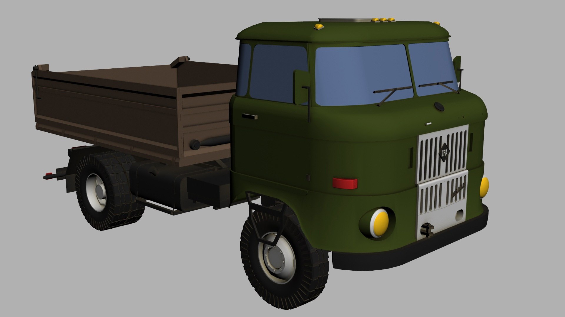 IFA Truck 3D model - TurboSquid 1772080