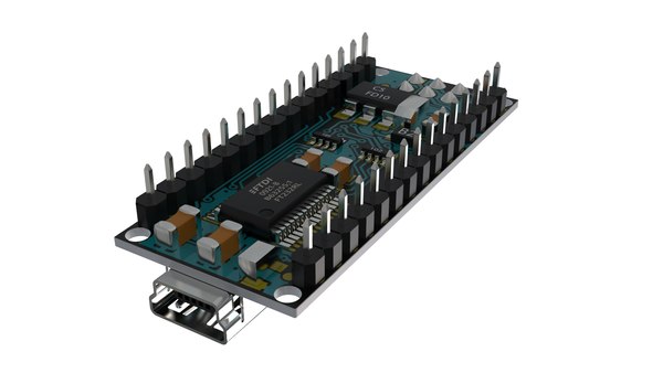 Arduino nano model - TurboSquid 1672770