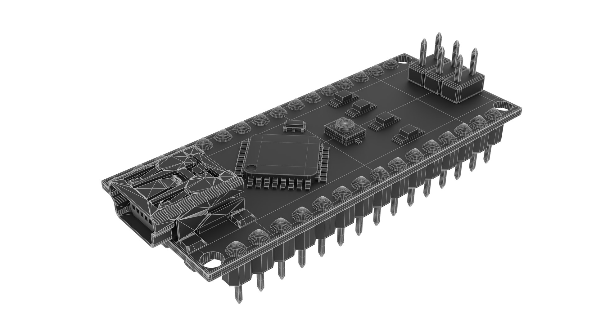 Arduino Nano Model - TurboSquid 1672770