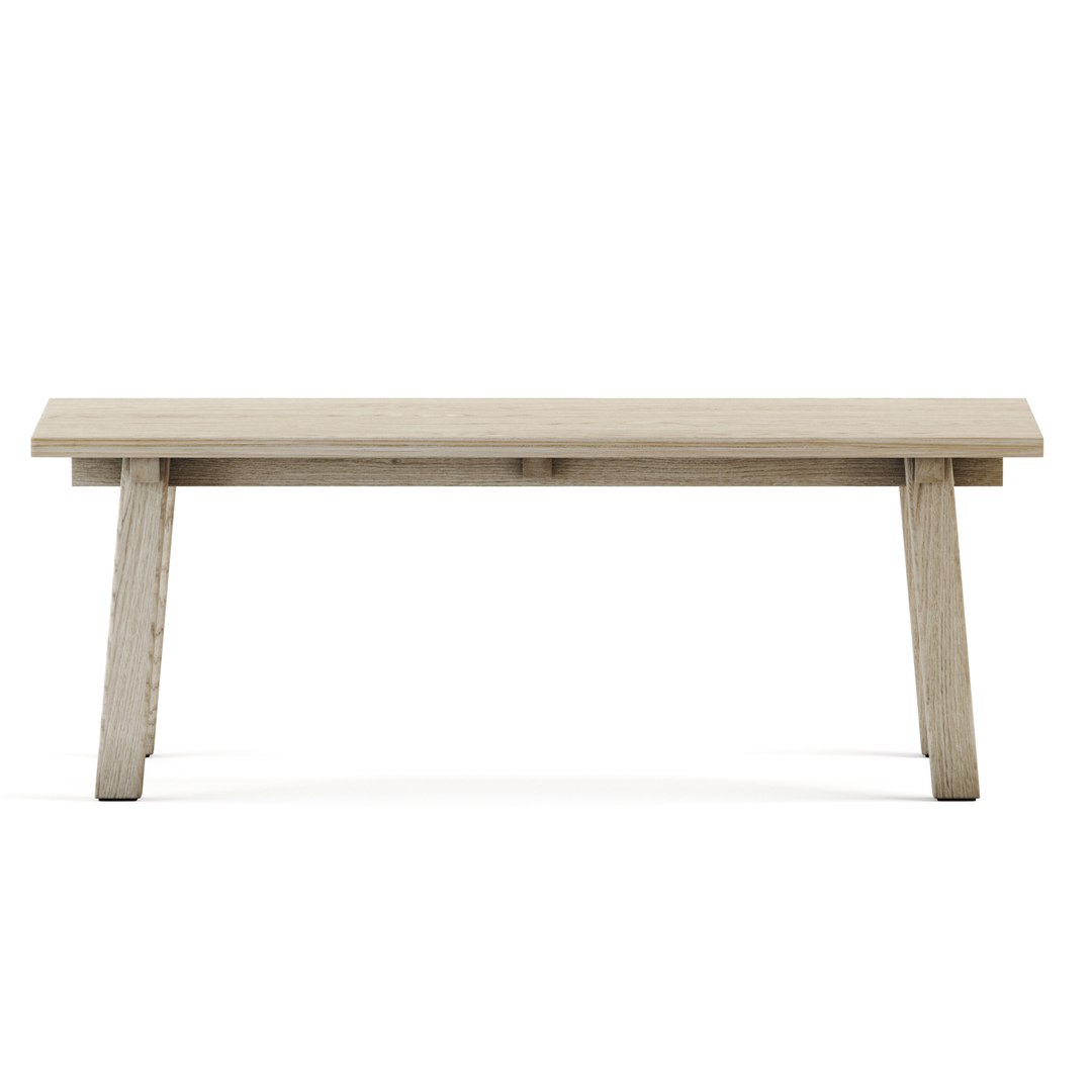 Teaka Table Wood Model - TurboSquid 1699811