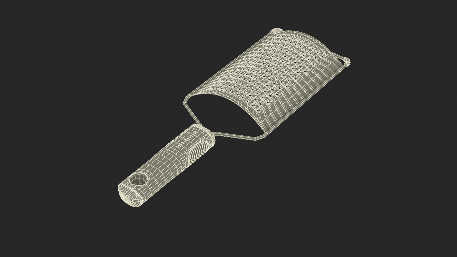 3D Metallic Cheese Grater Model - TurboSquid 2143049