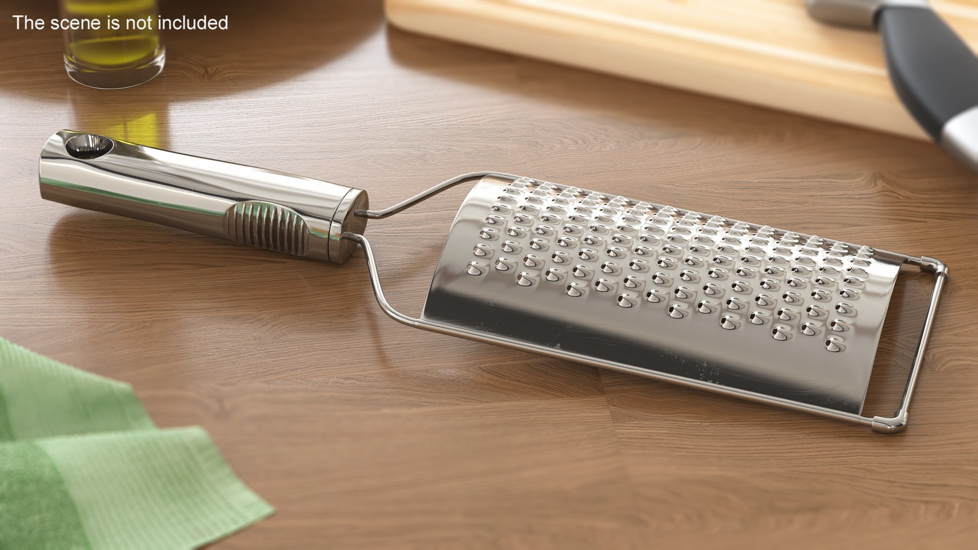 3D Metallic Cheese Grater Model - TurboSquid 2143049