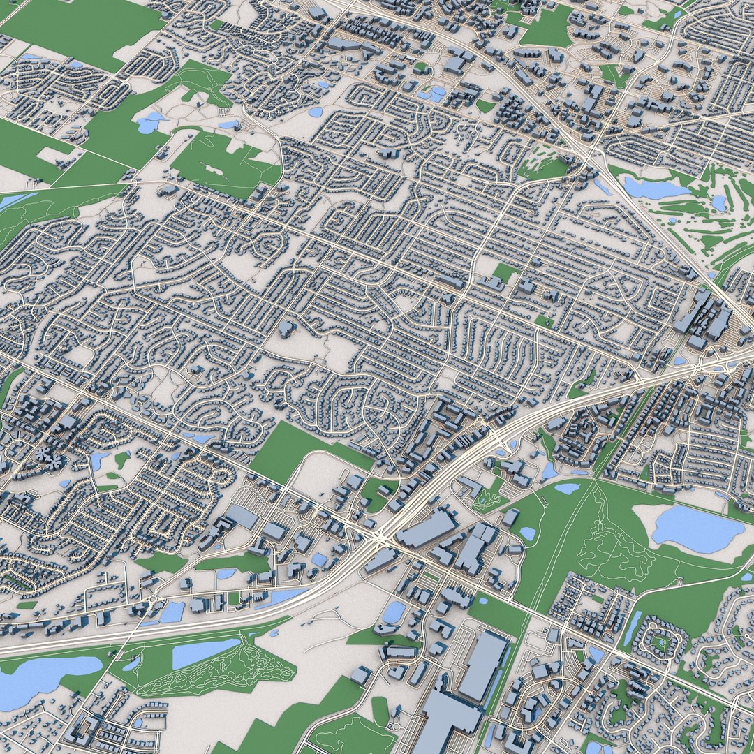 Madison City Wisconsin 3D Model - TurboSquid 2315382