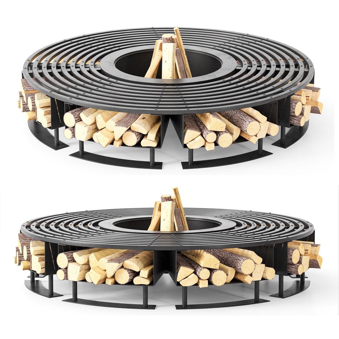 Fire Pit 02 3D Model - TurboSquid 2028818