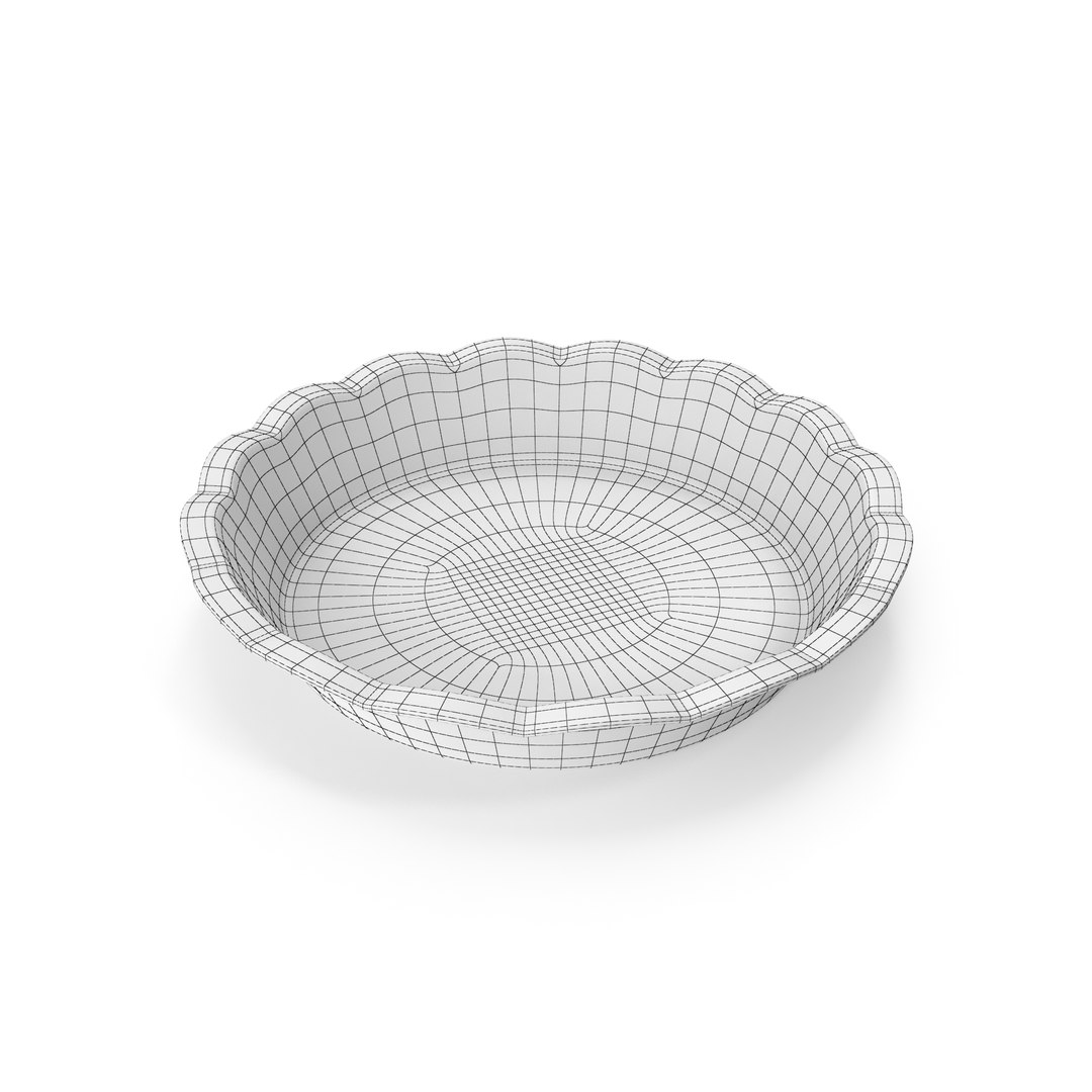 Pie Pan 3D Model - TurboSquid 2162684