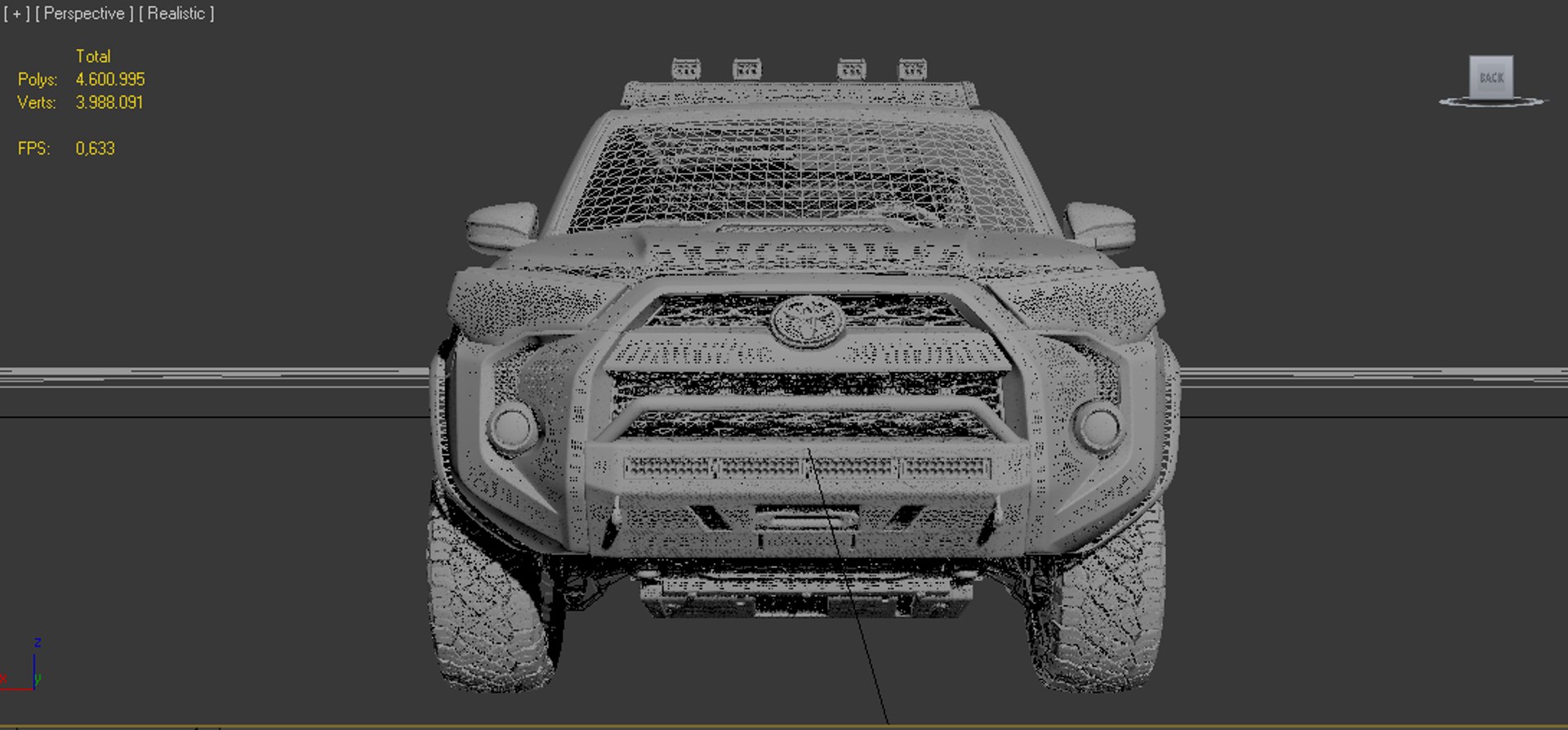 3D Model Toyota 4runner Trd Pro - TurboSquid 1289682