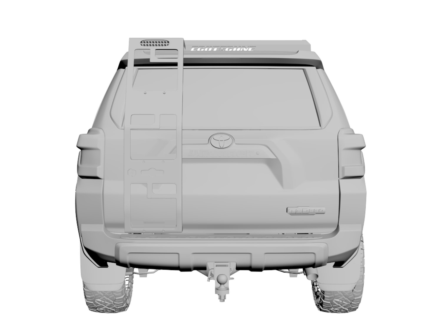 3D Model Toyota 4runner Trd Pro - TurboSquid 1289682