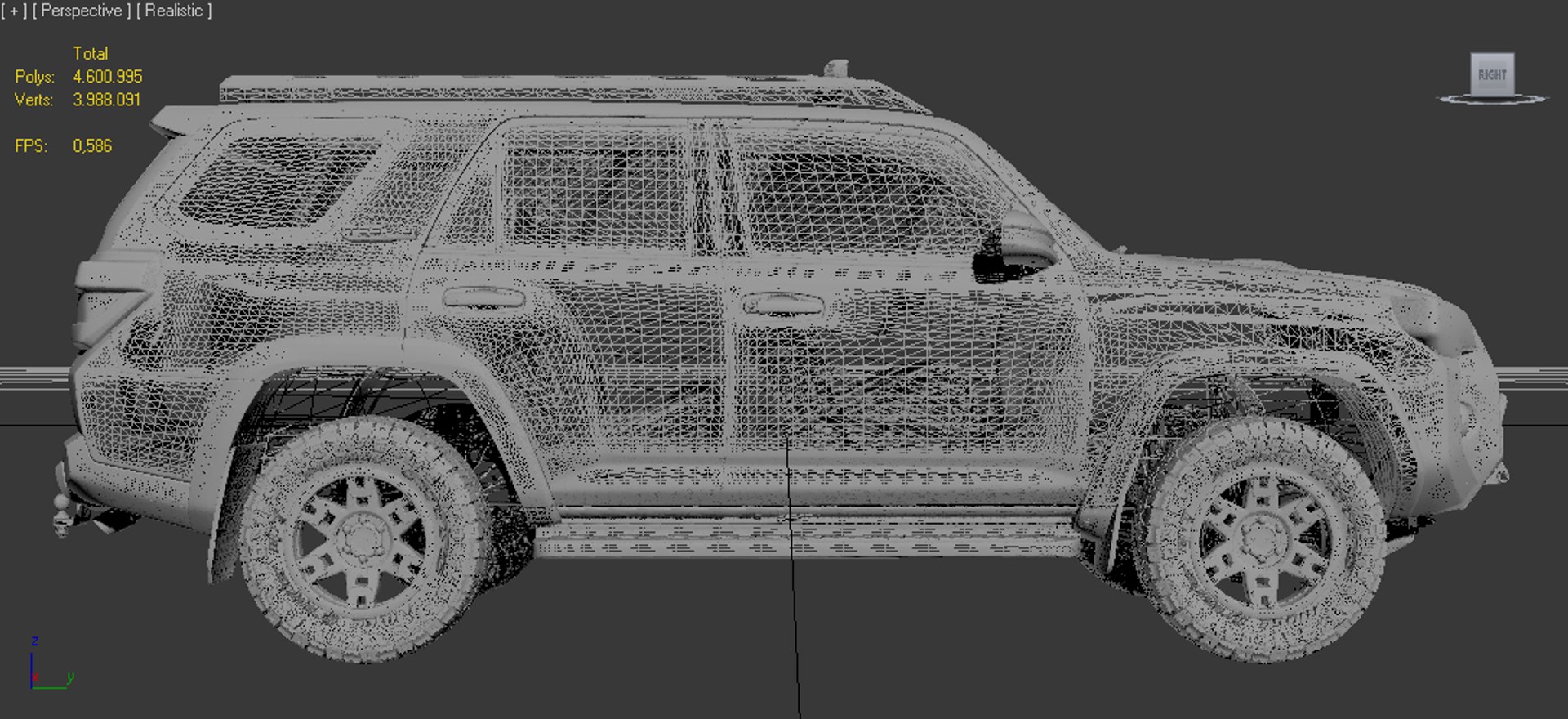 3D Model Toyota 4runner Trd Pro - TurboSquid 1289682
