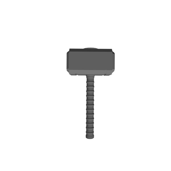 Thor's Hammer Mjolnir 3D model - TurboSquid 1725178