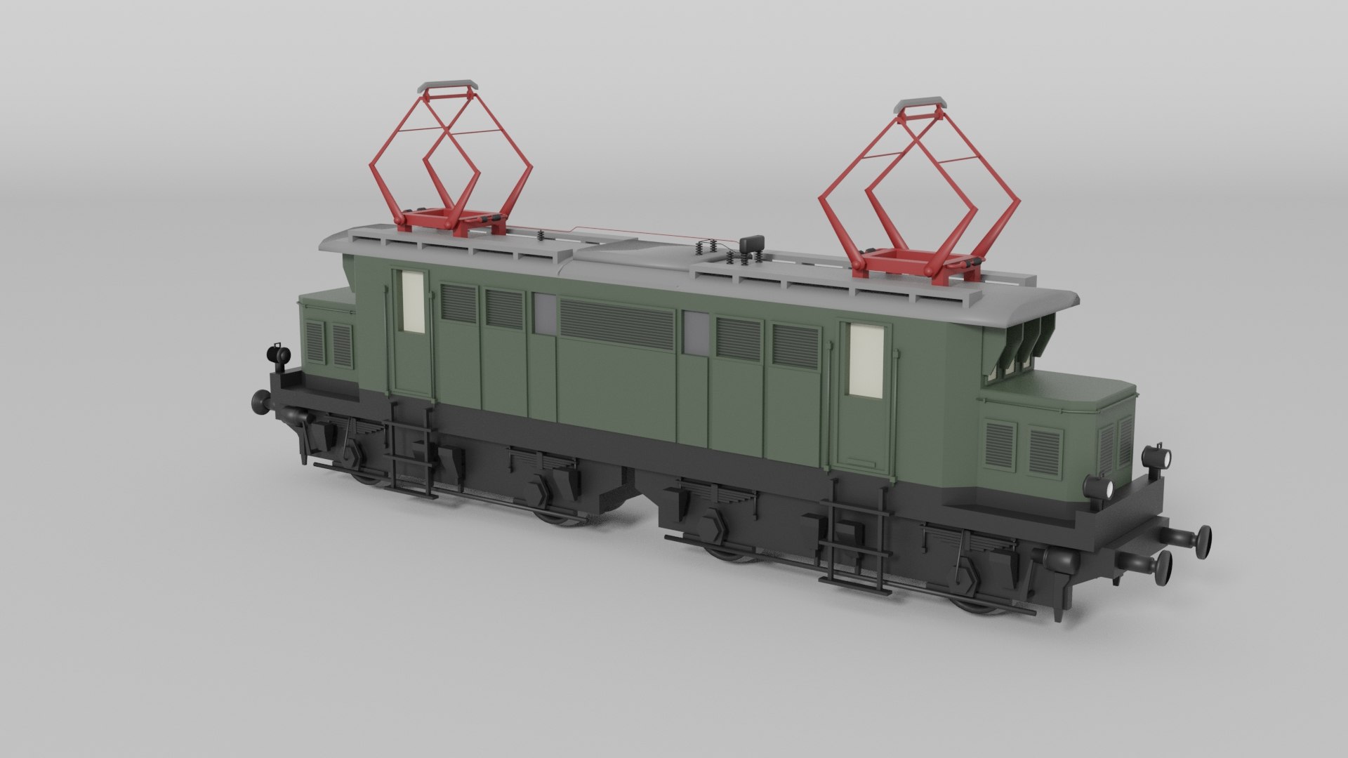 3D German Electric Locomotive - TurboSquid 1692434