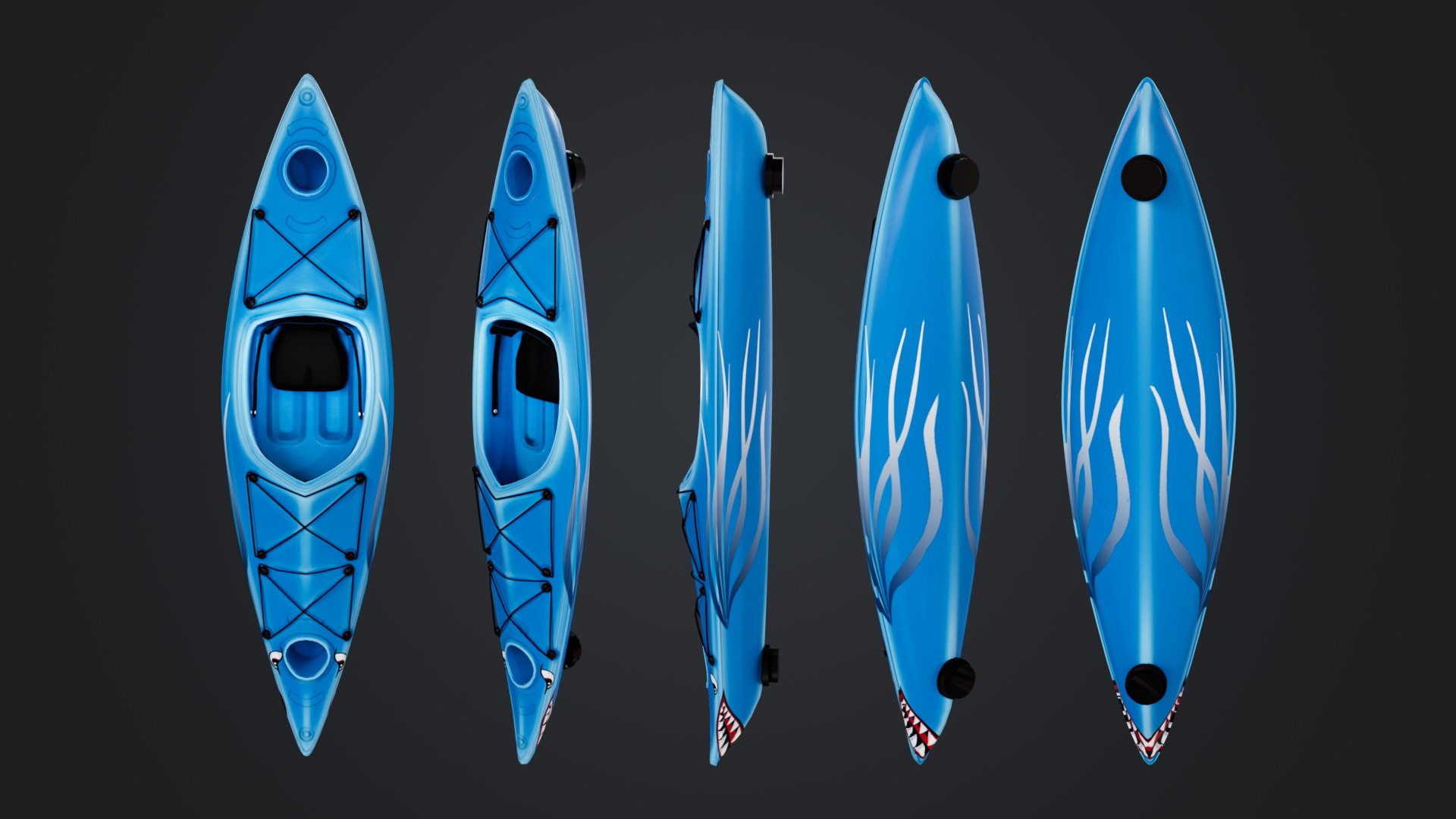 3D Kayak Model - TurboSquid 2244958