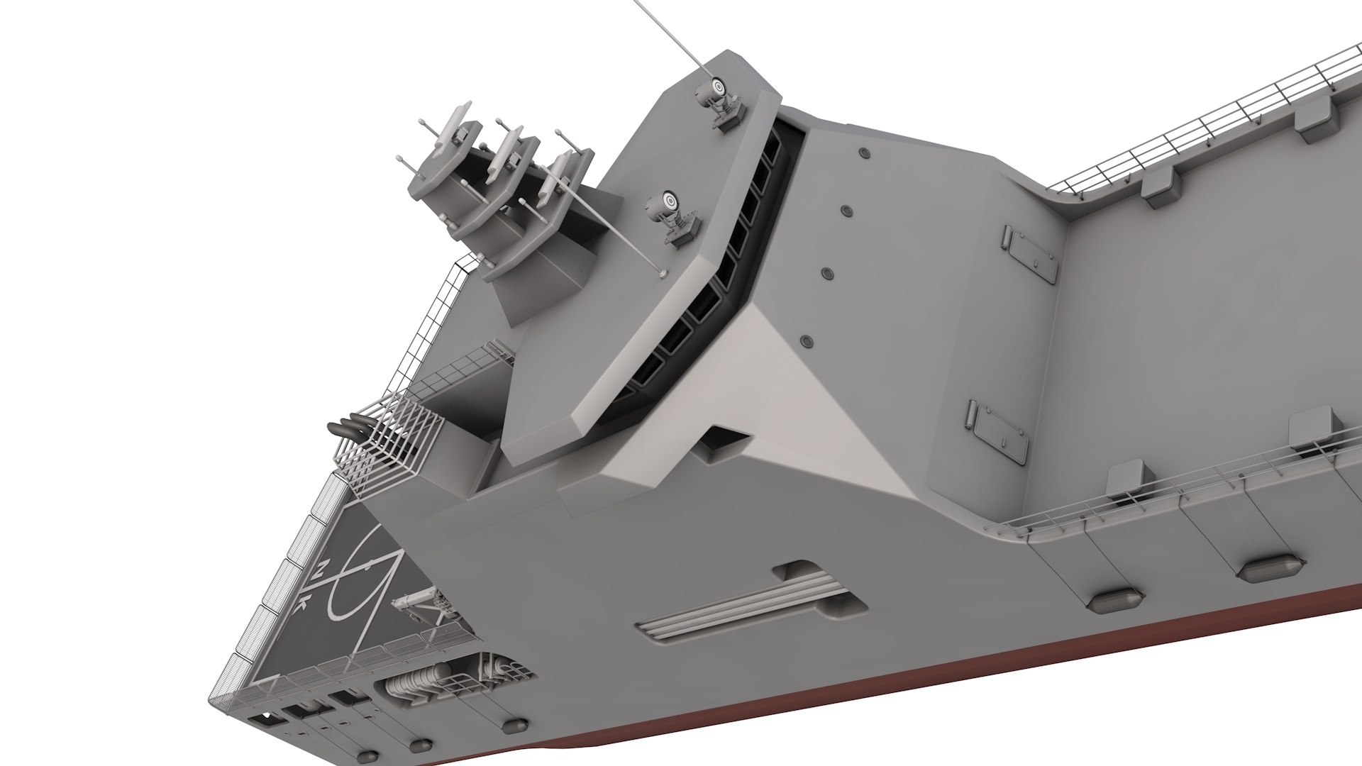 LST 100 - Landing Ship Transport 3D Model - TurboSquid 2448494