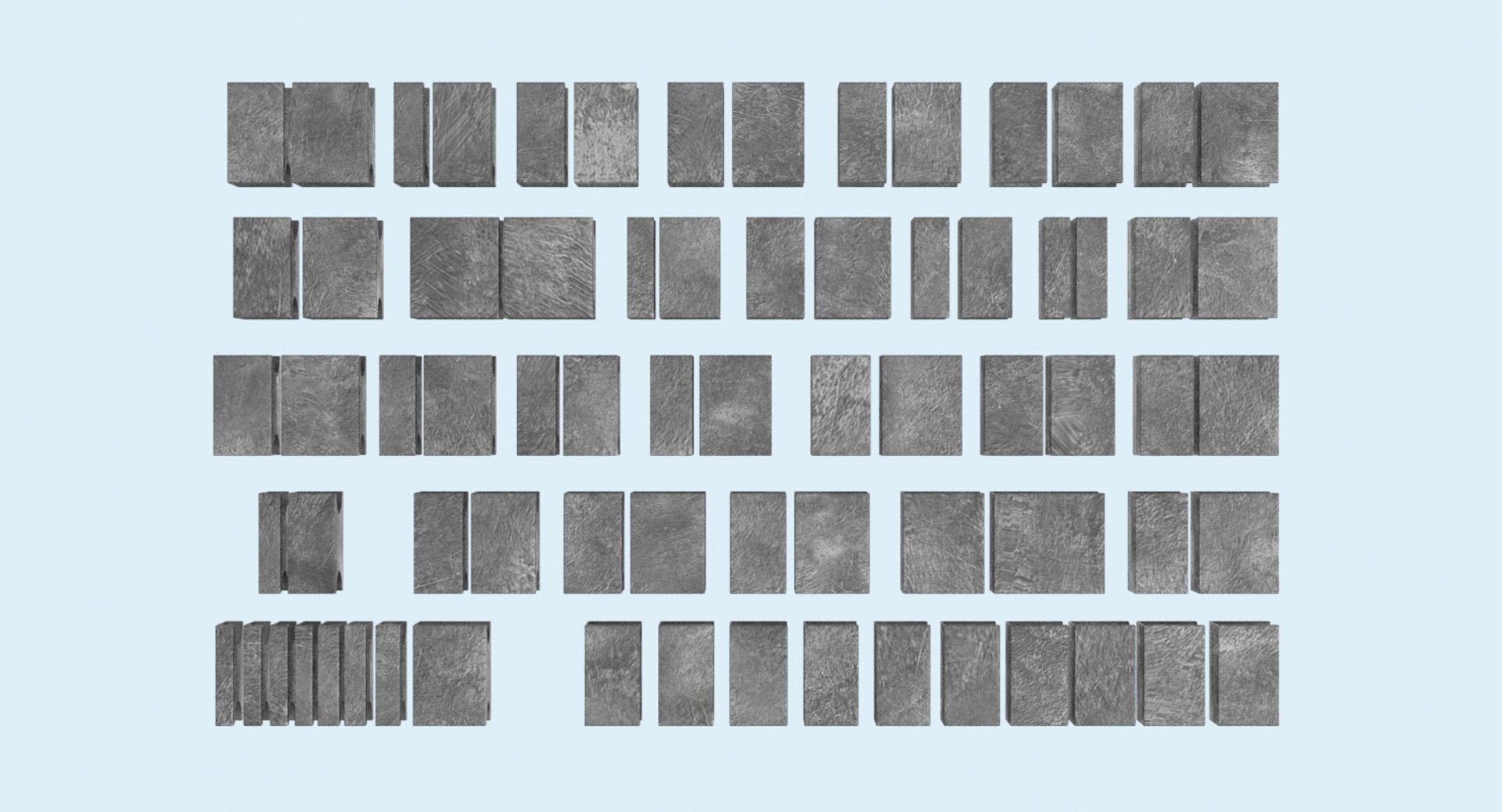 3d Model Typesetting Letters