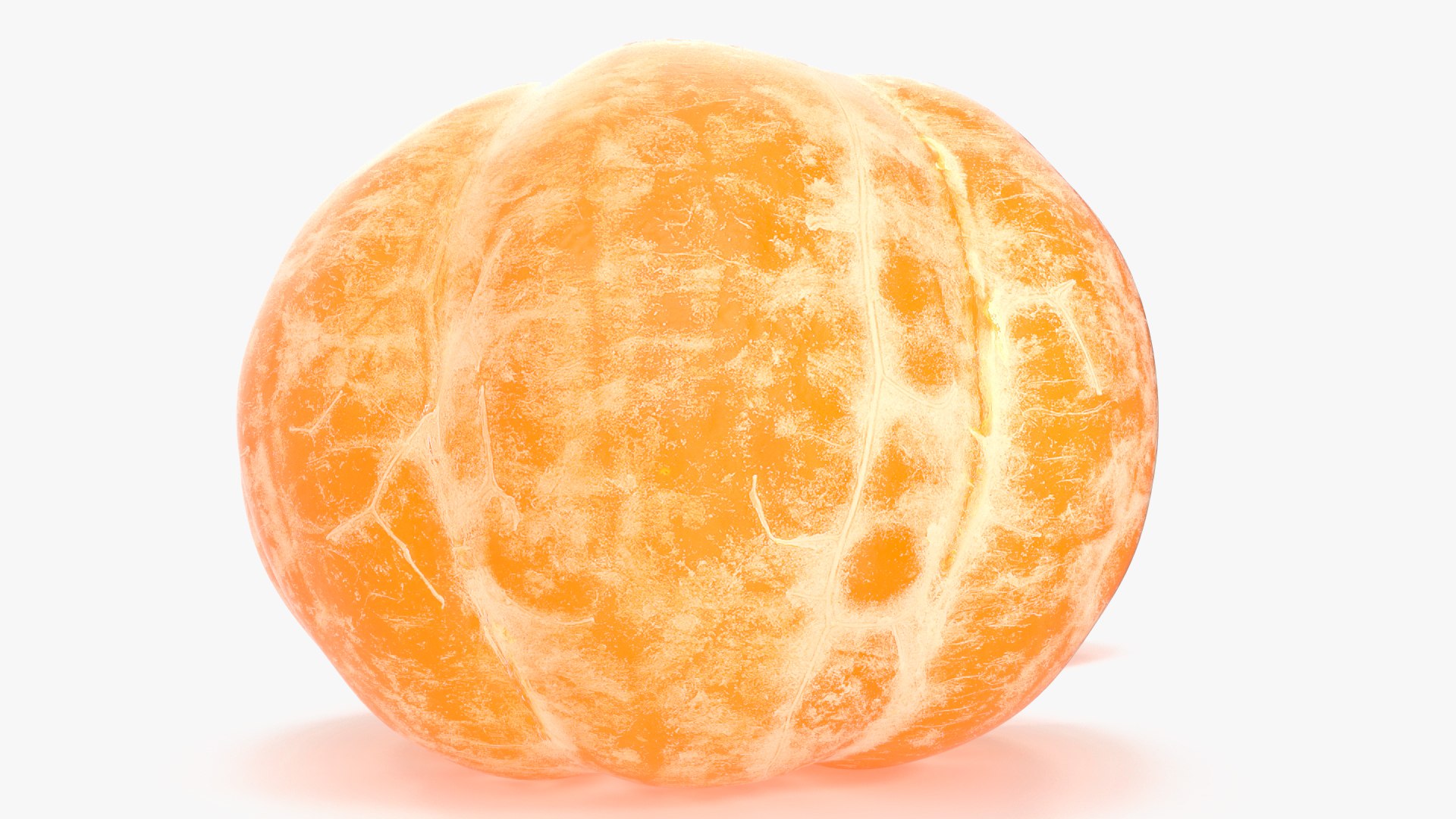 Peeled Tangerine Fruit with Slices 3D model - TurboSquid 2115685