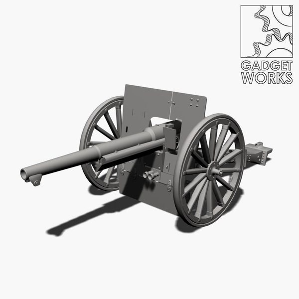 3D model Colt Vickers Machine Gun Model 1915 - TurboSquid 1831869