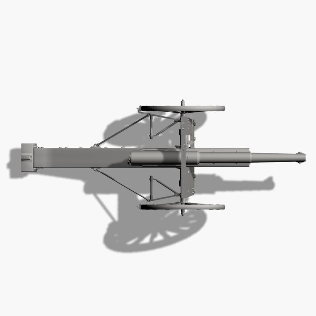 3d Max M1897 75mm Gun 1897