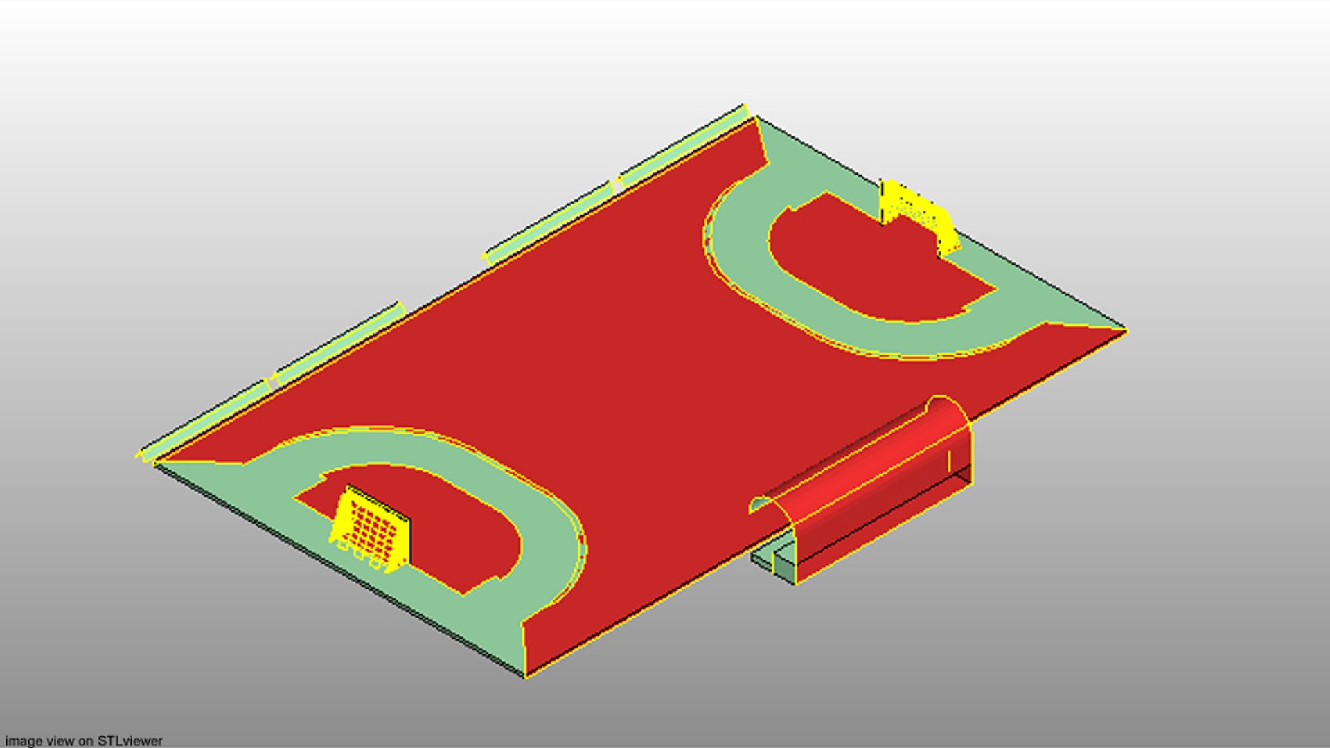 3D Court Handball Model - TurboSquid 1250007