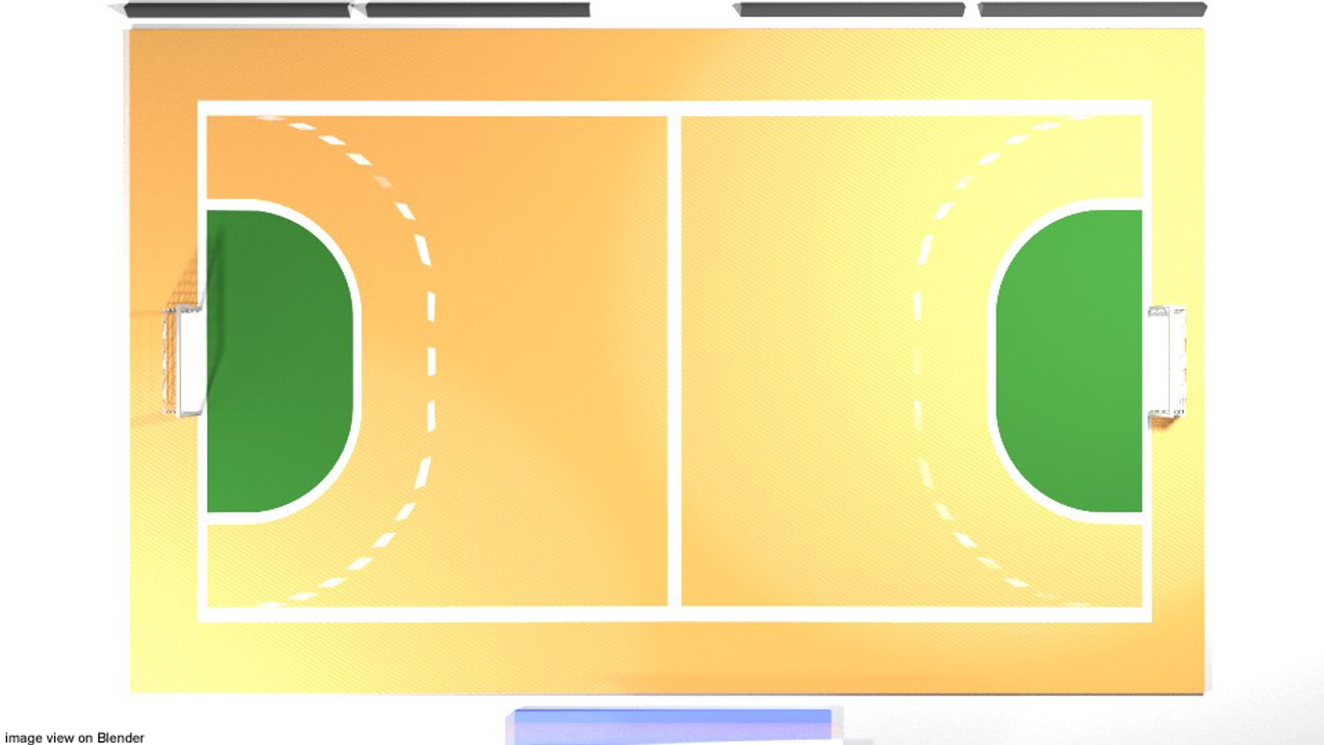 3D Court Handball Model - TurboSquid 1250007