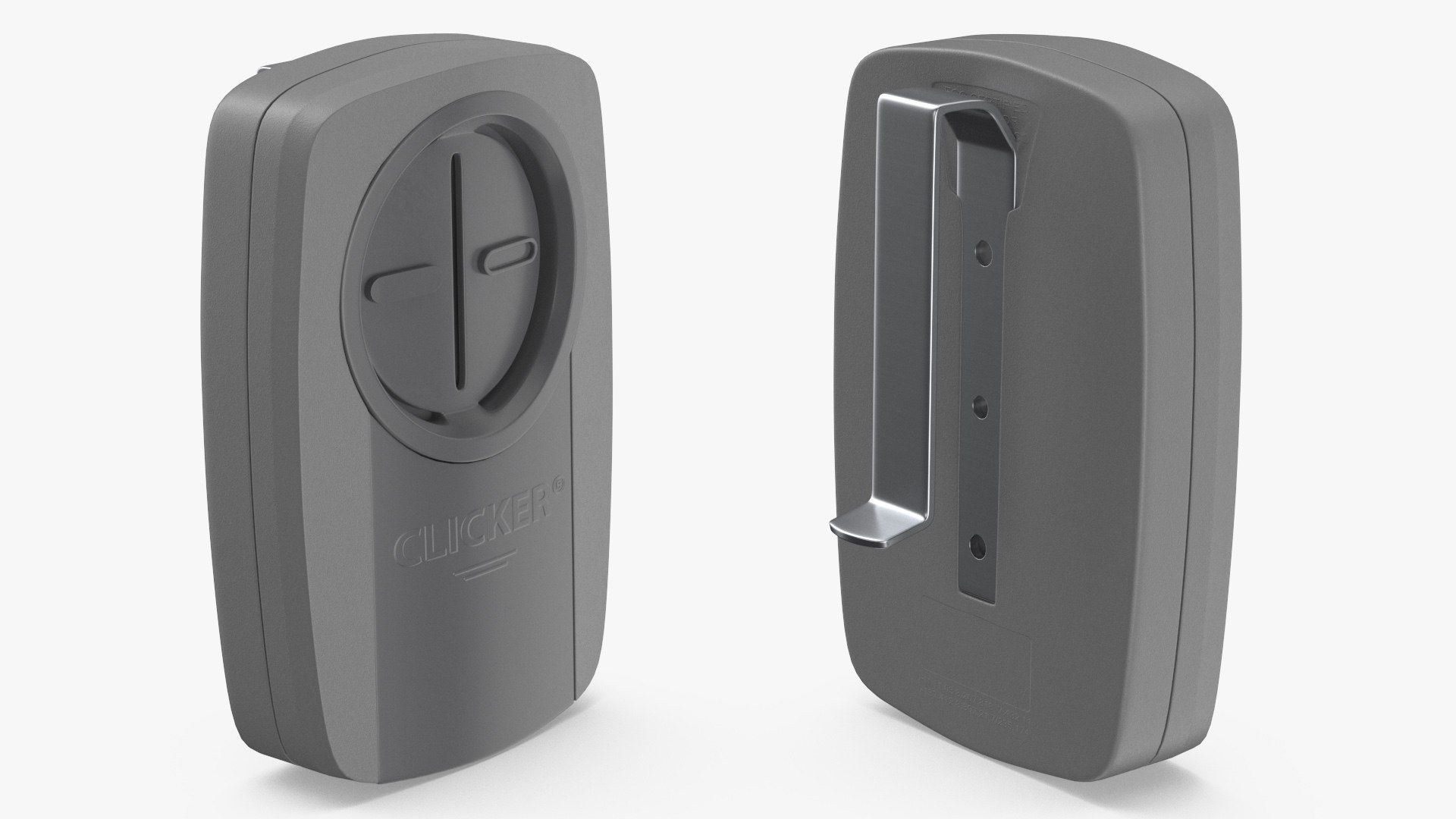 Garage Door Remote Gray Model - TurboSquid 2276331