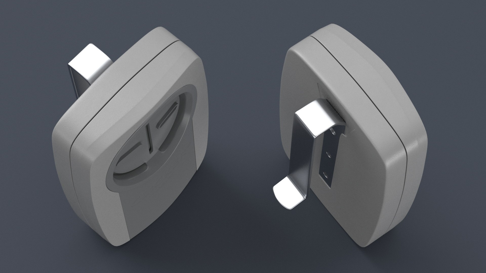 Garage Door Remote Gray Model - TurboSquid 2276331