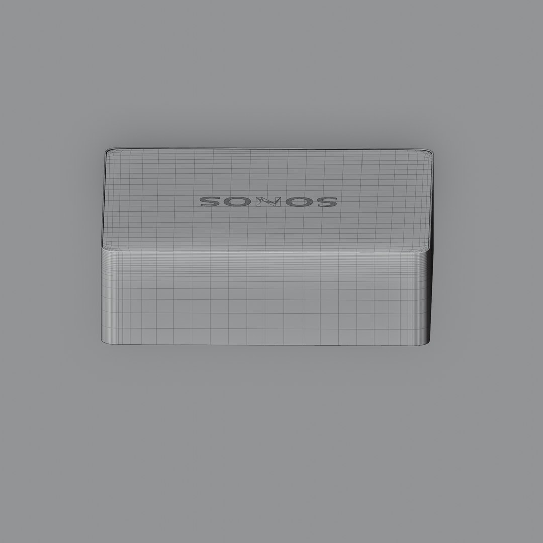 3D Sonos Streaming Device High Poly 3D Model Blender Model - TurboSquid ...