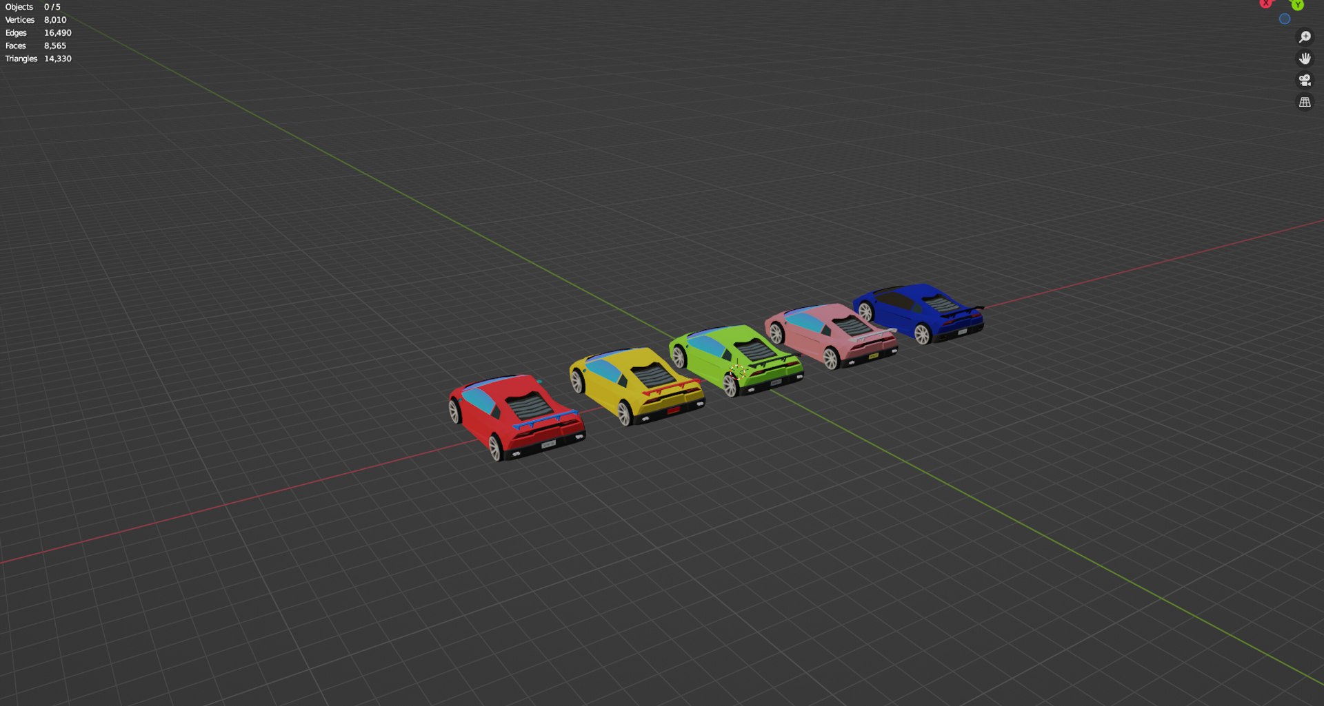 3D Sport Car Game Asset Pack - TurboSquid 2041720