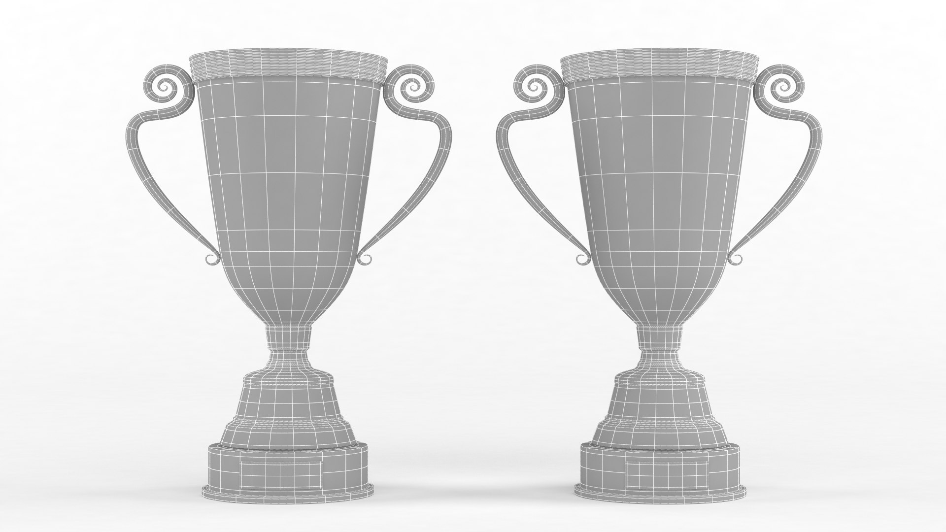 Trophy Cups model - TurboSquid 1955921